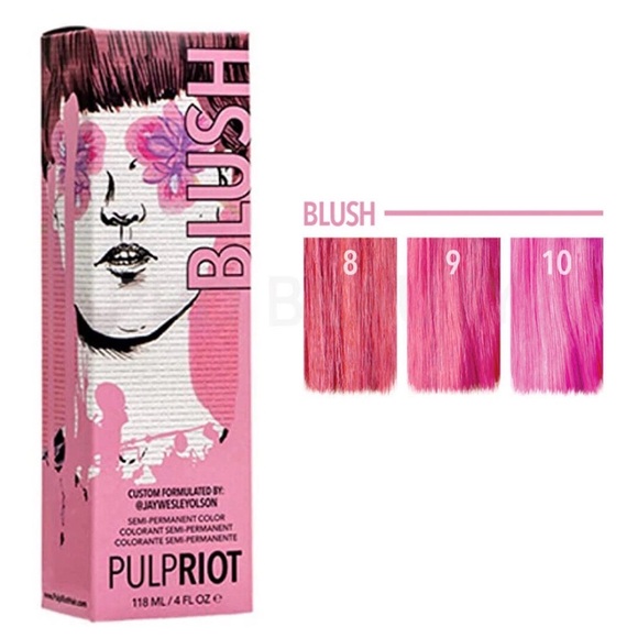 Pulp Riot | Hair | Pulp Riot Blush Semipermanent Hair Color | Poshmark